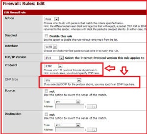 How to Allow ICMP traffic through pfsense firewall - Technical Ustad
