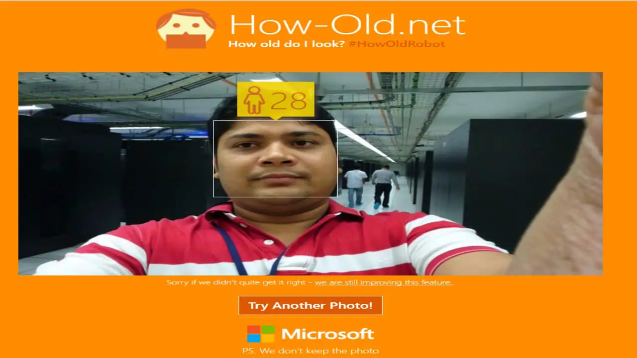 Get Microsoft to Guess Your Age - Technical Ustad