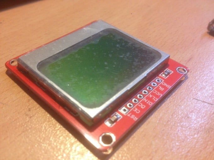 Drive and Build Project with Nokia 5110 LCD using Arduino