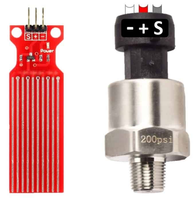 Build Water pressure & water level system with Raspberry Pi