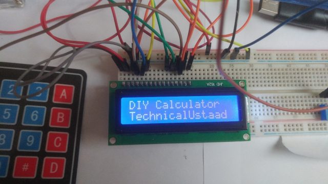 Build Diy Calculator Using Arduino Uno And Character Lcd