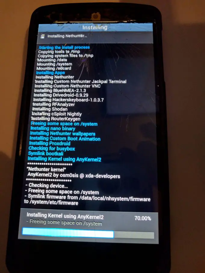 Kali Nethunter Usage And Installation On Any Android