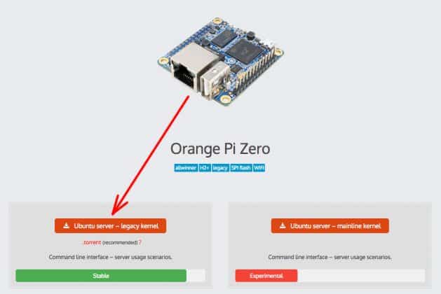 Beginners Guide to the Orange Pi Zero : Install Armbian Linux