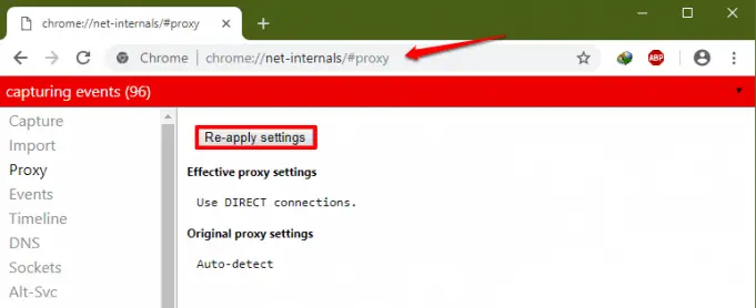 How to Reset WinHTTP Proxy Server Settings in Windows 10