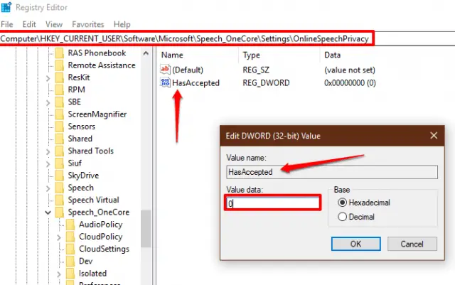 How to turn off speech recognition on Windows 10