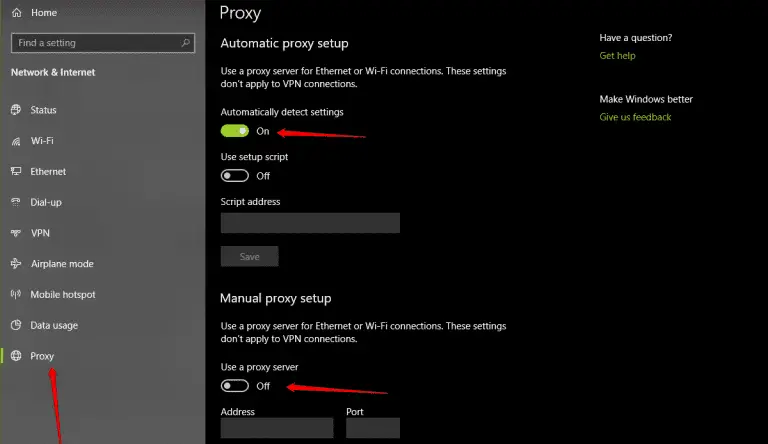 How to Reset WinHTTP Proxy Server Settings in Windows 10