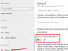How to turn off speech recognition on Windows 10