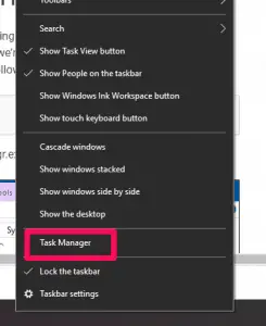 Task Manager Shortcut : A Guide to Open Task manager with Shortcut