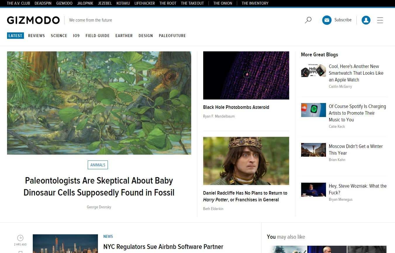 25 Of The Best Technology Websites For Tech Enthusiasts 🤴