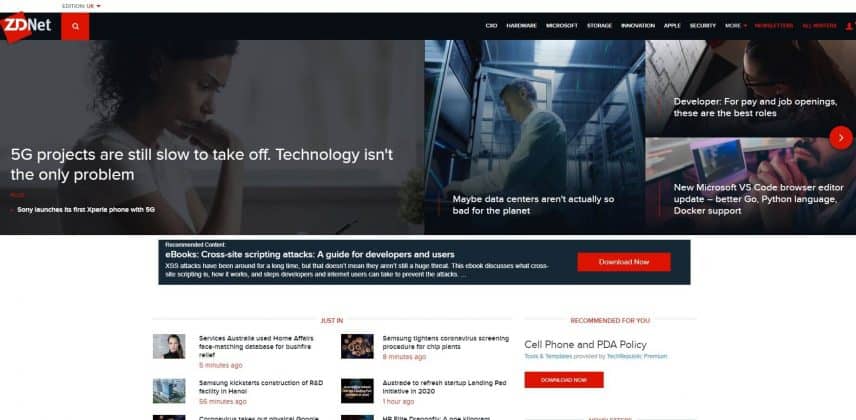 25 Of The Best Technology Websites For Tech Enthusiasts 🤴