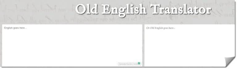 13 Old English Translator Websites To Bring History To Life