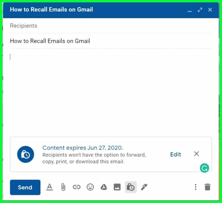 How to Recall Emails on Gmail - A Step By Step Guide 🤴