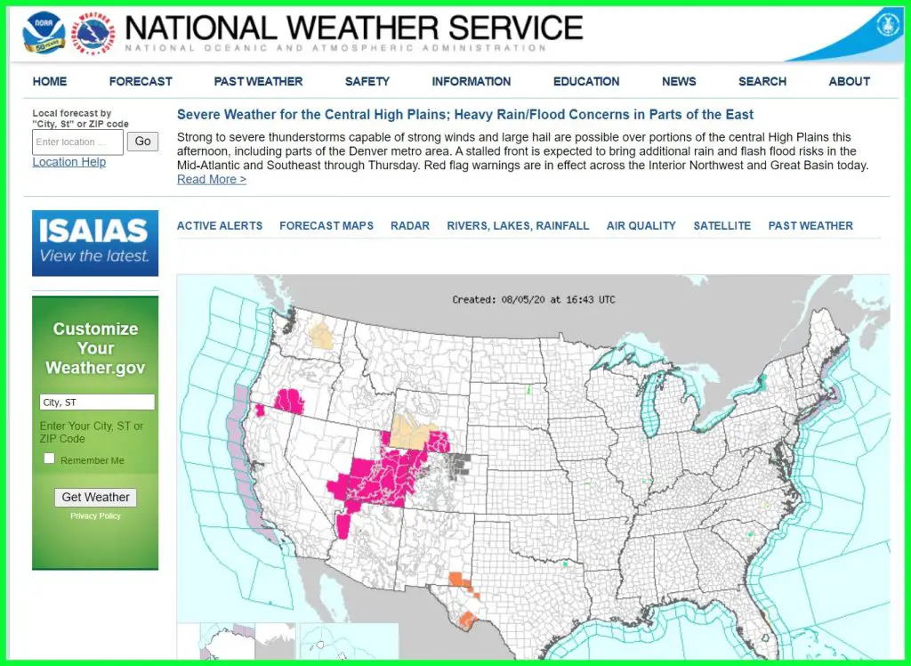 9 of The Best Weather Websites For Accurate Weather Info 😎