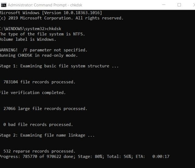 A Complete Guide To Use CHKDSK Utility in Windows 10 🤴