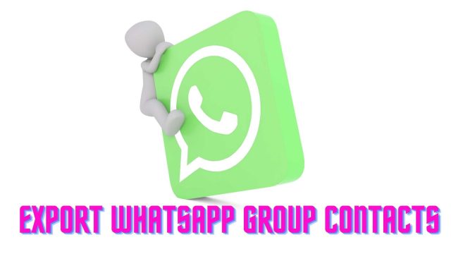 Tips On How To Export WhatsApp Group Contacts 🤴😎