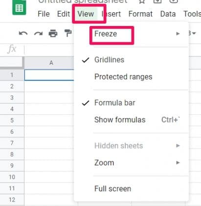 Step-By-Step Guide To Freeze Cells In Google Sheets 😎🤴