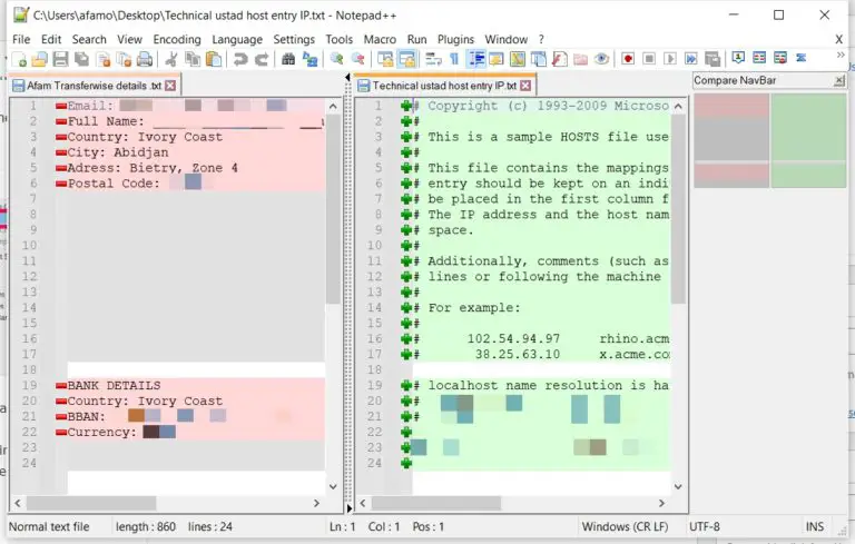 Compare Files in Notepad++ [Step-By-Step Detailed Guide]