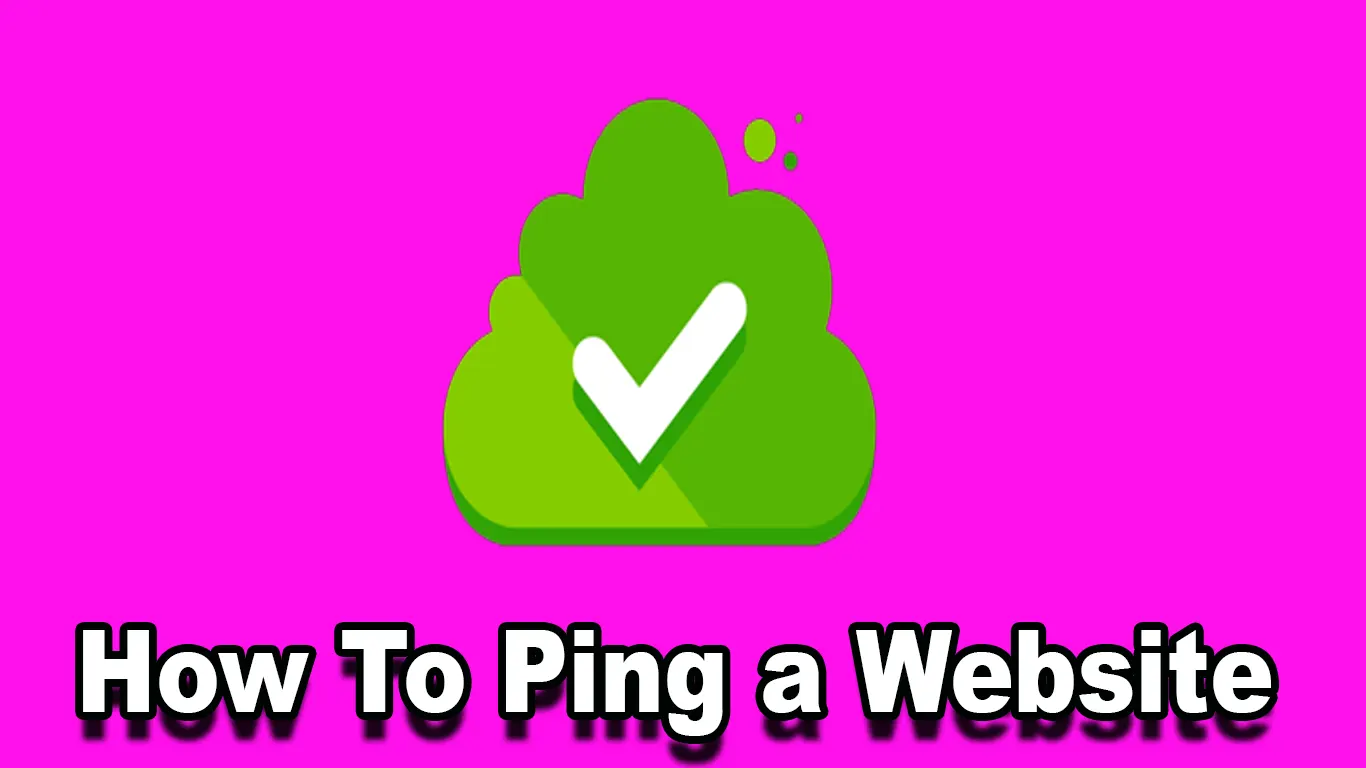 How To Ping a Website To Test The Availability of Website🤴