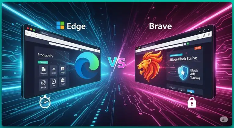 Edge vs Brave: Which Browser Wins for Speed and Privacy 2025