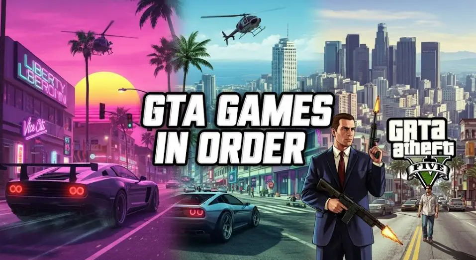 Complete GTA Games In Order List - Don’t Miss Any! [2025]