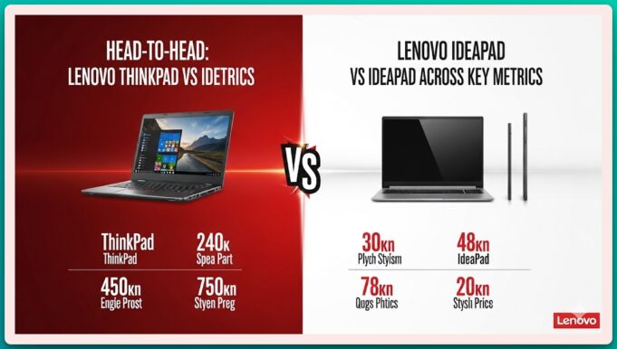 Lenovo ThinkPad vs IdeaPad - Head To Head Comparison[2025]