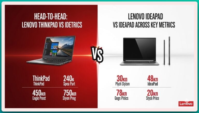 Lenovo ThinkPad vs IdeaPad - Head To Head Comparison[2025]