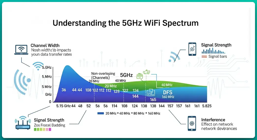 How To Pick Best Channel for WiFi 5GHz for Zero Interference