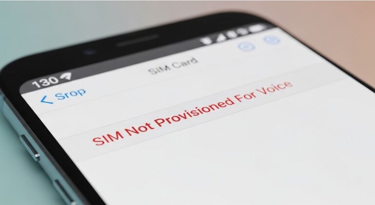 Solve SIM Not Provisioned For Voice Error in Minutes [2025]