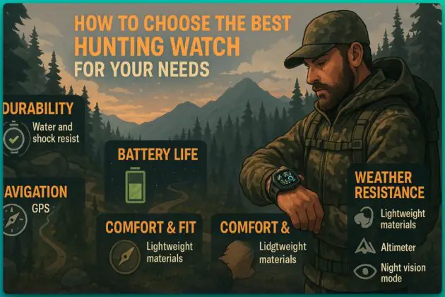7 Best Hunting Watches To Enhance Your Hunting Arsenal 2025