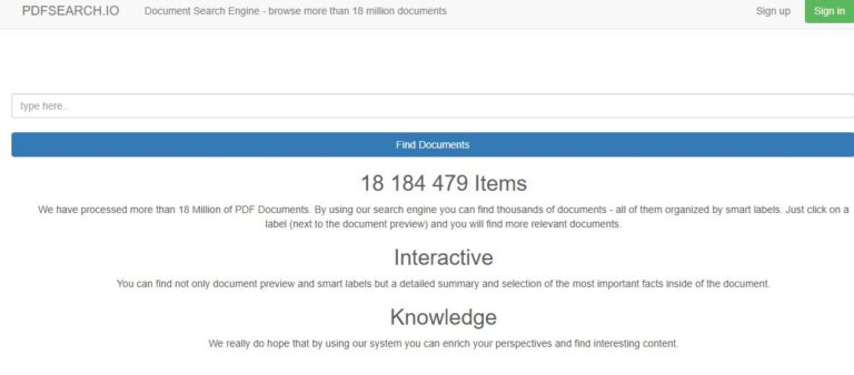 11 Best PDF Search Engines - From Data To Discovery [2025]