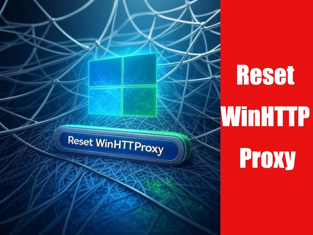 How To Reset WinHTTP Proxy Server Settings in Windows