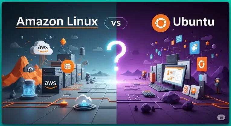 Amazon Linux vs Ubuntu - Operating Systems Face-Off in 2025