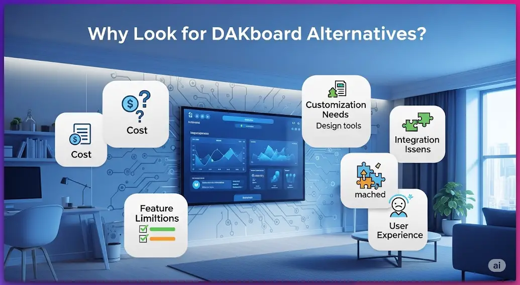 11 Best DAKboard Alternatives For Digital Displays [2025]