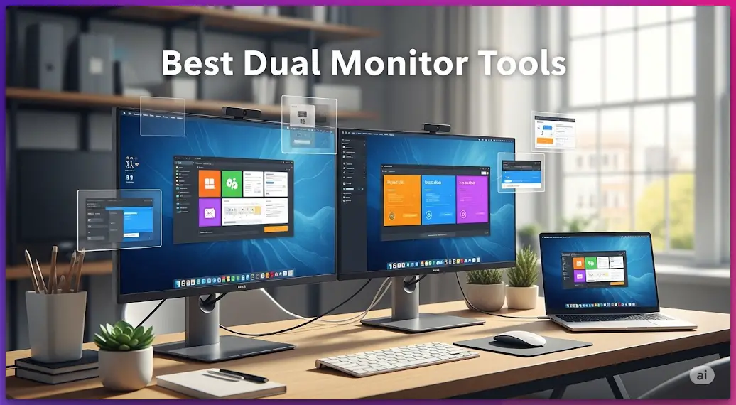 7 Best Dual Monitor Tools To Supercharge Your Setup [2025]