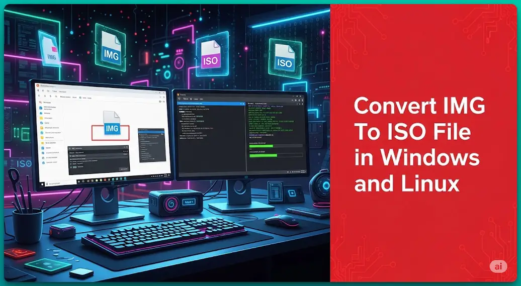 How To Convert IMG To ISO File in Windows and Linux [2025]