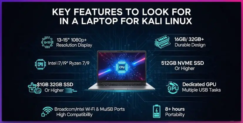 7 Best Laptops For Kali Linux - Hands on Review [2025]
