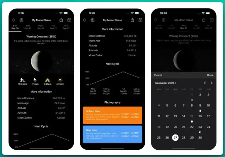 7 Best Moon Phase Apps To Get in Tune With The Moon [2025]