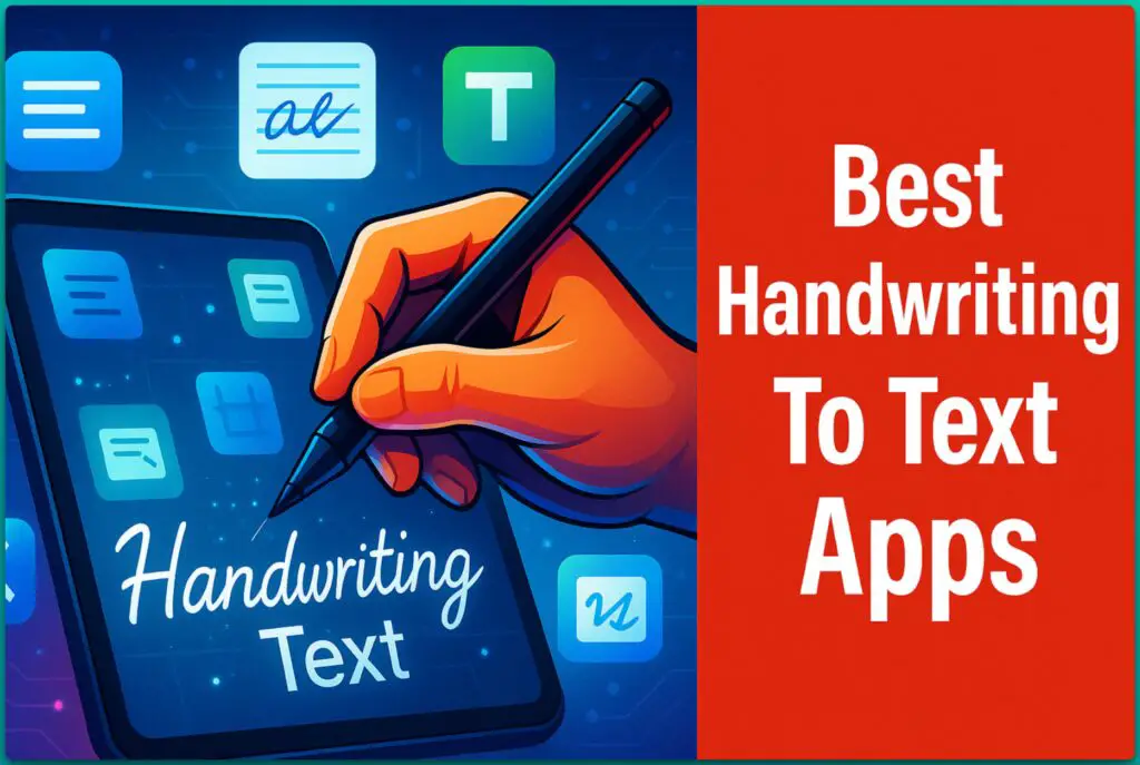 9 Best Handwriting To Text Apps For Your Productivity 2025