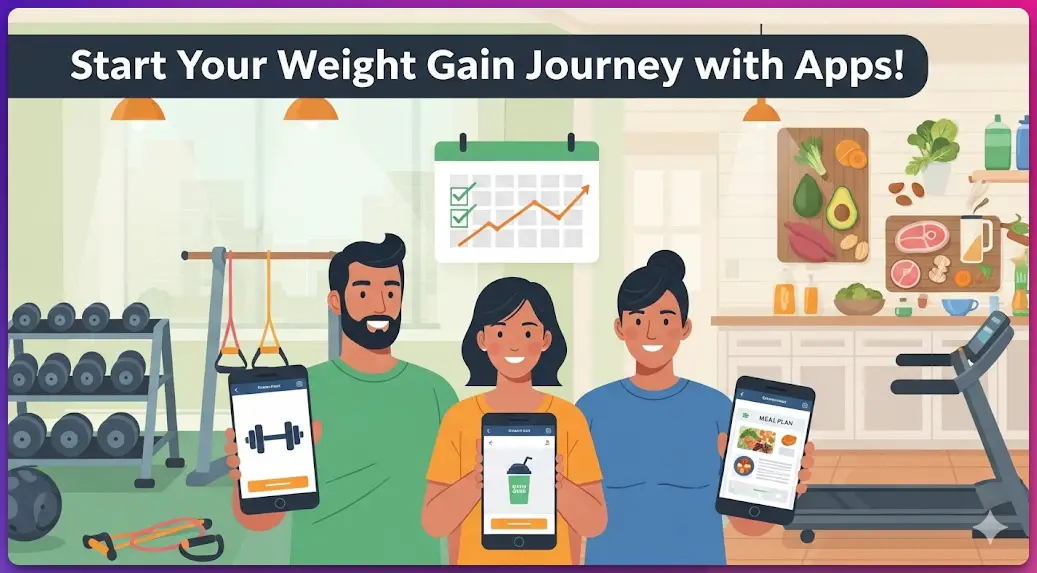 9 Best Apps To Gain Weight - From Skinny To Strong in 2025
